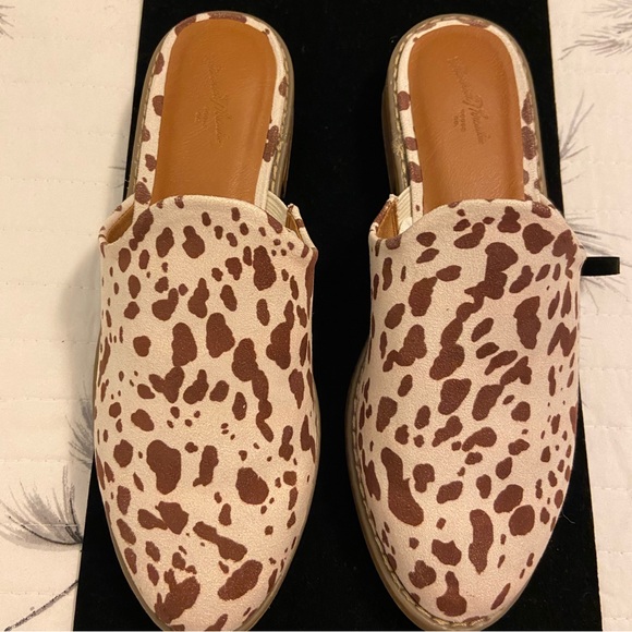 Universal Thread | Shoes | Mules Cow Print New | Poshmark